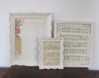 Cream picture frame | Etsy