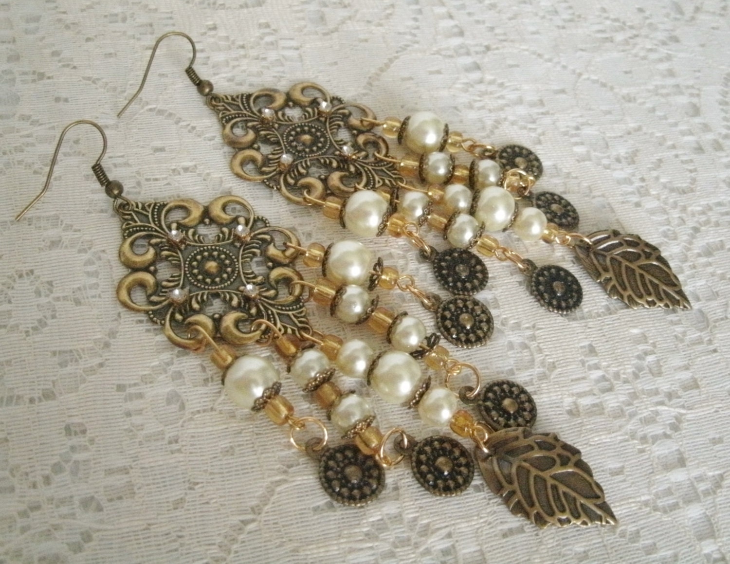 Medieval Earrings medieval jewelry renaissance jewelry