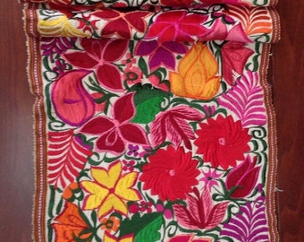 Mexican table runner | Etsy