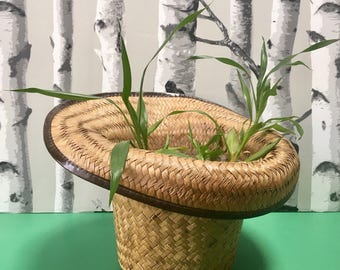 Cowboy hat planter | Etsy