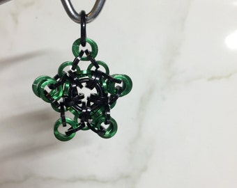Chainmaille charm | Etsy