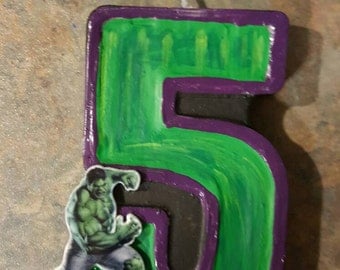 Hulk cake topper | Etsy