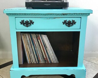 Record player stand | Etsy