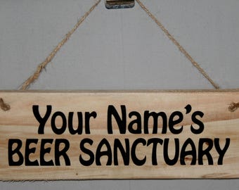 Beer garden sign | Etsy