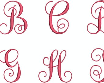 Intertwined fonts | Etsy