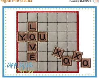 Scrabble fabric | Etsy