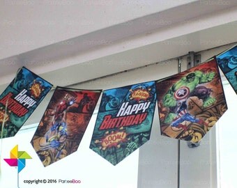 Superhero flags | Etsy