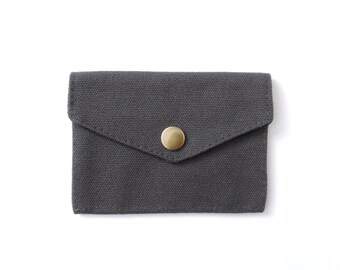 Canvas wallet | Etsy