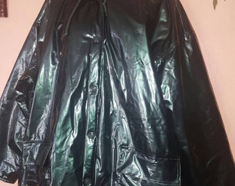 Shiny raincoat | Etsy