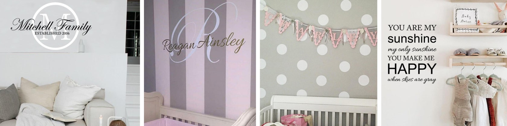 Quality Wall Decals and Stickers by thebluebirdvinyl on Etsy