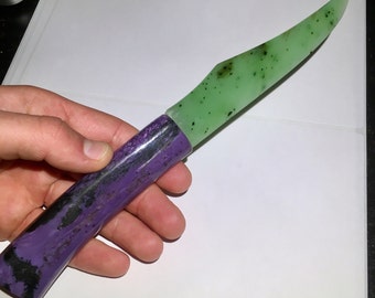 Jade knife | Etsy