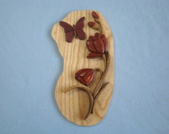 Intarsia butterfly | Etsy