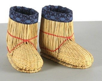 Woven straw shoes | Etsy
