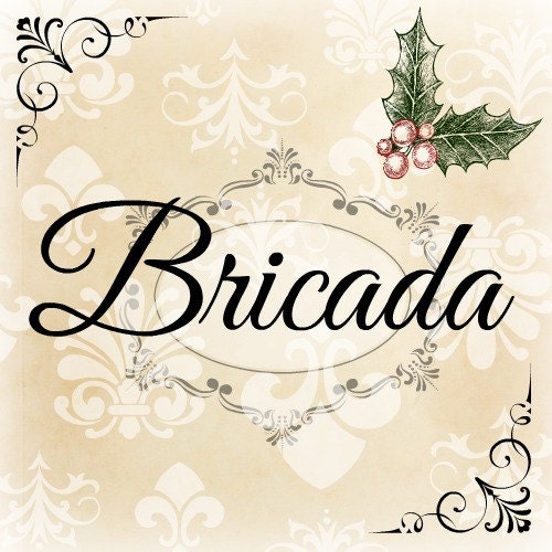Hand-crafted Chic & Unique by Bricada on Etsy