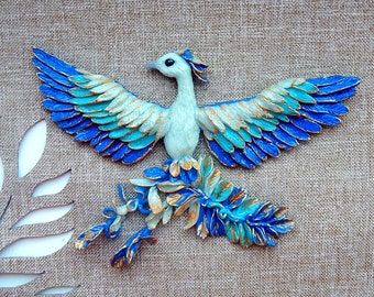 Phoenix figurine | Etsy