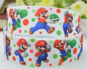 Super mario ribbon | Etsy