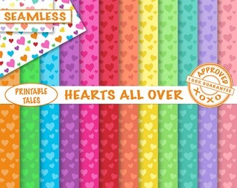 Heart pattern | Etsy