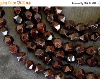 Red garnets stones | Etsy