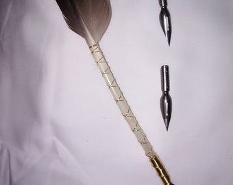 Feather quill pen | Etsy