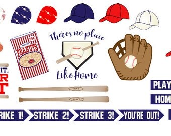 Baseball label | Etsy