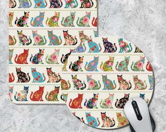 Geometric Mousepad Custom Mousepad Rainbow Mouse Pad