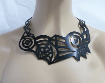 Rubber necklace | Etsy