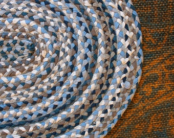 Handmade braided rug | Etsy