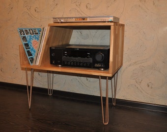 Record player stand | Etsy