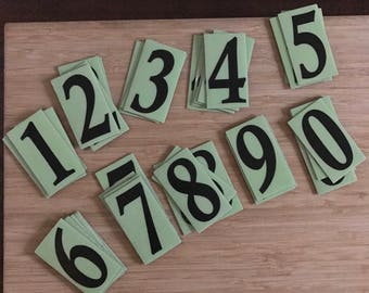 Magnetic numbers | Etsy