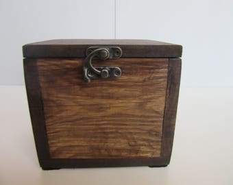 Rustic wooden box | Etsy