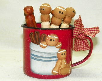 Painted gingerbread | Etsy