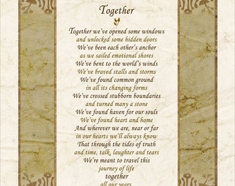 UNCOMMON LOVE Wedding Commitment Poem by Terah Cox
