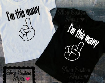Im this many | Etsy