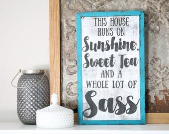 Sweet tea sign | Etsy