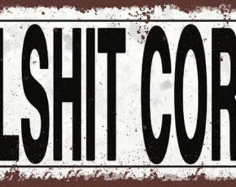 No bullshit sign | Etsy