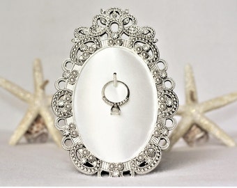 Wedding ring holder | Etsy