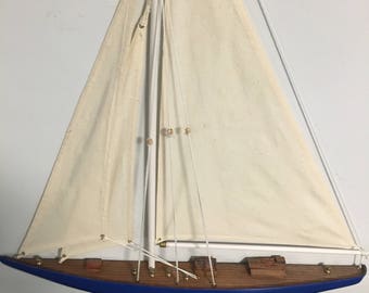 Wooden toy boat | Etsy