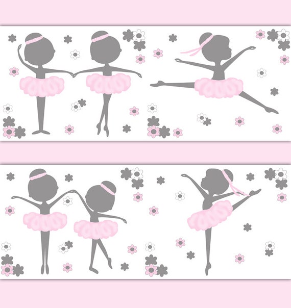 Dancing Ballerina Wallpaper Border