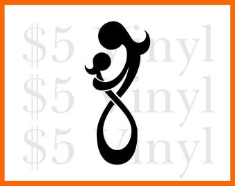 Infinity car decal | Etsy