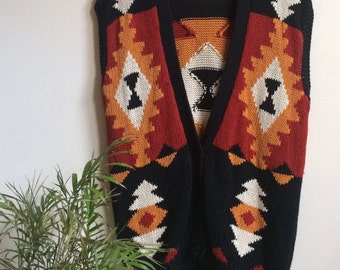 Native cardigan | Etsy