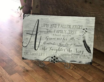 A limb has fallen | Etsy