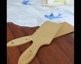 Wet felting tool from wood wooden tool great for working on