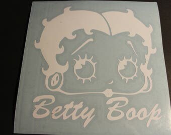 Betty boop decals | Etsy