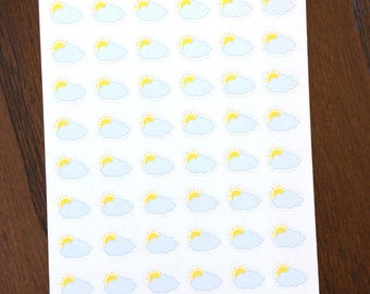 Weather stickers | Etsy