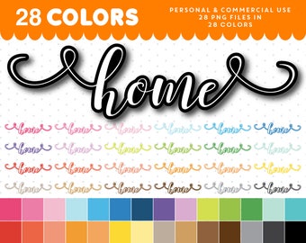 Cursive clip art | Etsy