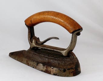 Antique clothes iron | Etsy