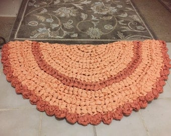 Half circle rug | Etsy