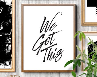 Word sayings poster | Etsy