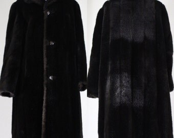 Mink fur coat | Etsy