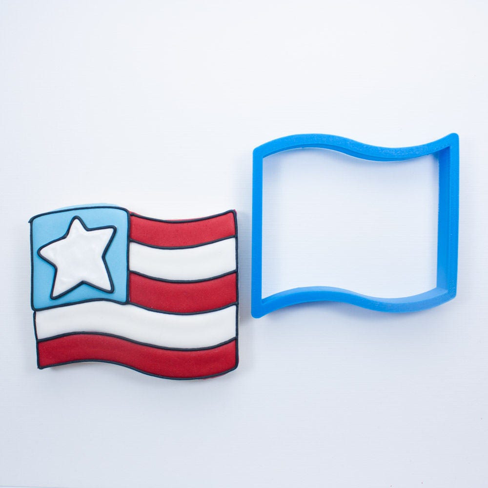 Simple Flag Cookie Cutter